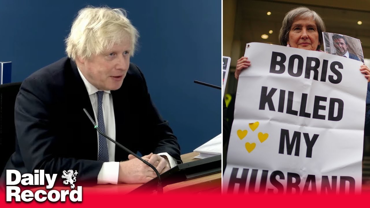 Boris Johnson fight back tears as he recalls his time in intensive care ...