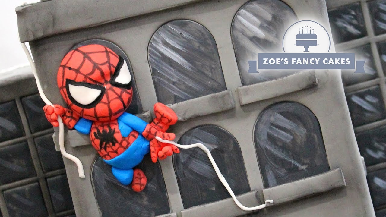 Spiderman Cake New York Skyscraper - YouTube