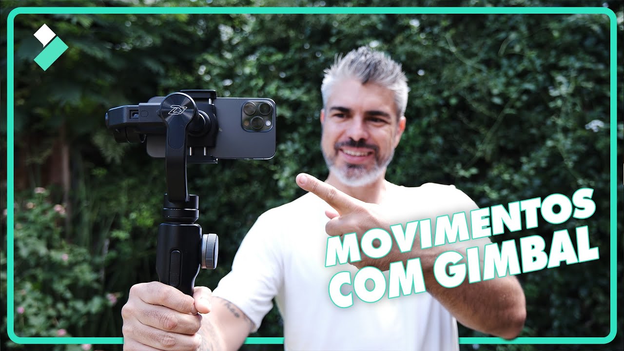 Como usar GIMBAL e criar VÍDEOS PROFISSIONAIS com o CELULAR! - YouTube