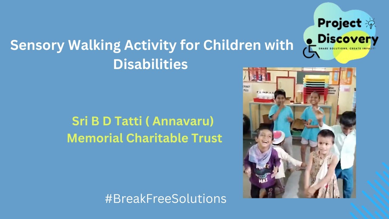 Sensory Walking Activity for Children with Disabilities | Project ...
