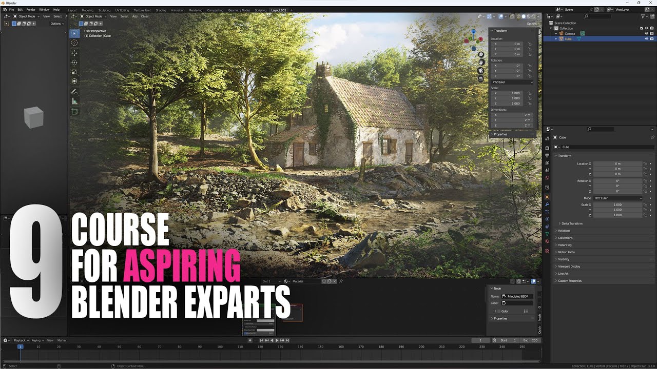 9 blender courses you definetly should know about - YouTube