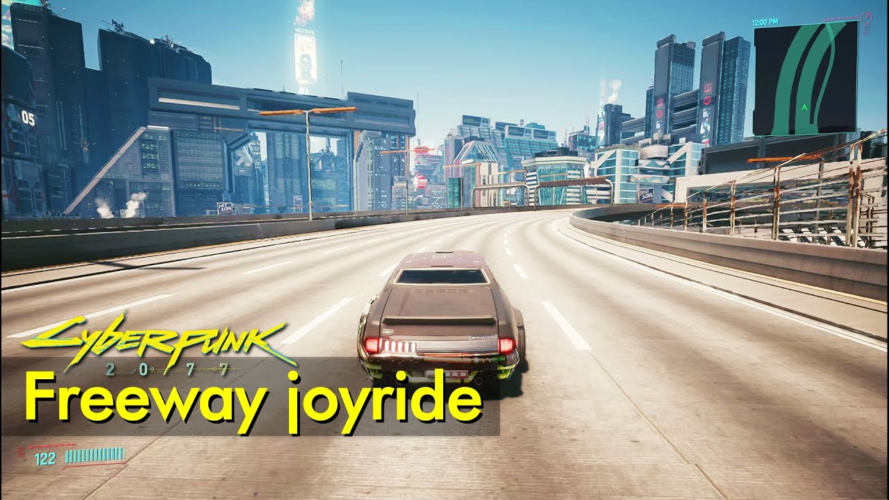 Freeway joyride - lockdown-style | Cyberpunk 2077 - YouTube