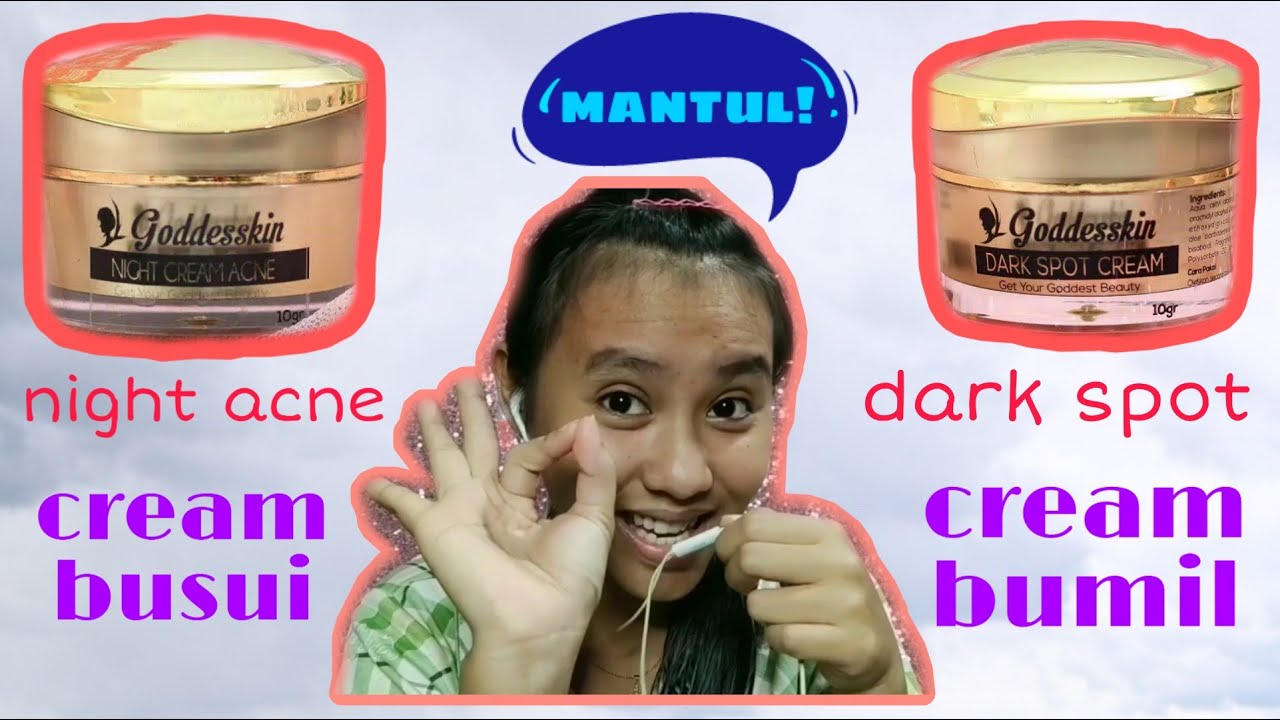 NIGHT ACNE & DARKSPOT CREAM ATHENA || REVIEW JUJUR!!! - YouTube