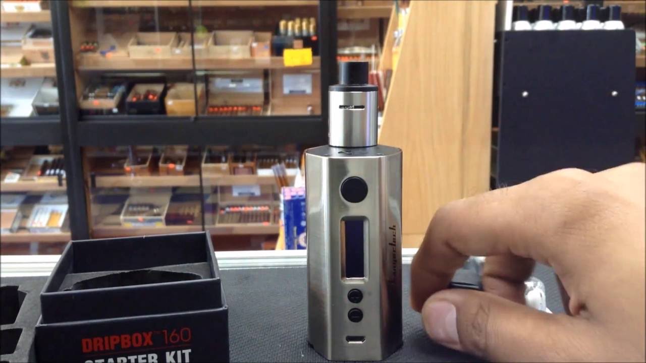 kangertech Dripbox 160 kit unboxing - YouTube