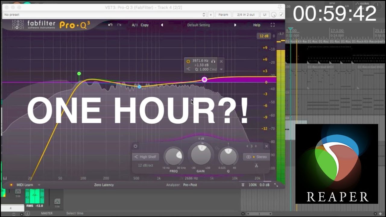 Can a Reaper NOOB Write & Record a Song in ONE HOUR? - YouTube