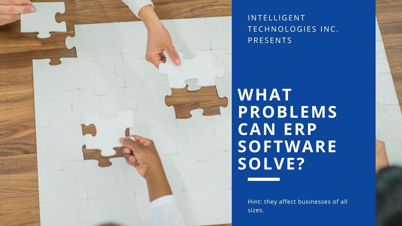 What Problems Can ERP Software Solve? - YouTube