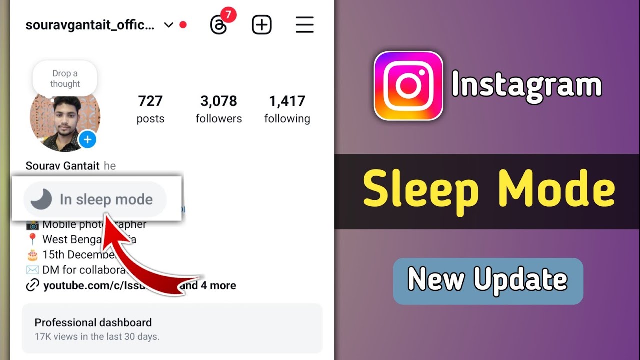 How to Use Instagram Sleep Mode - YouTube