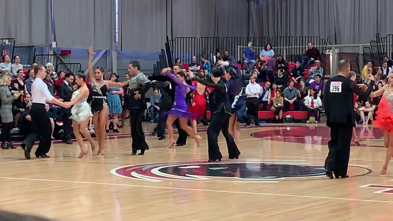 Stephen Chen & Maria Peifer Prechamp Latin Samba MIT 1/8 Final - YouTube