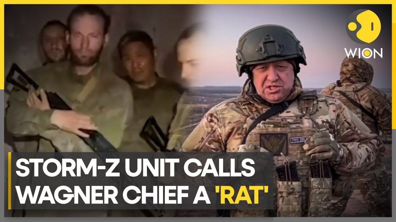 Russia's Storm Z unit label Wagner leader Prigozhin a 'rat' after ...