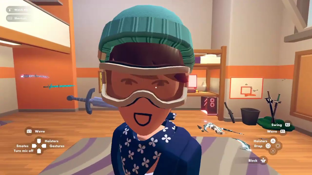 Rec room screen mode sword tips - YouTube