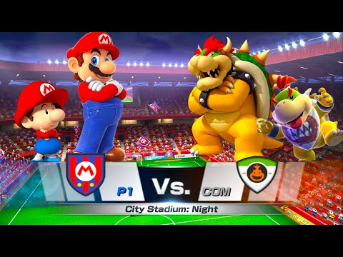 Mario Sports Superstars Tournament Mario & Baby Mario Conquer the Flower Cup