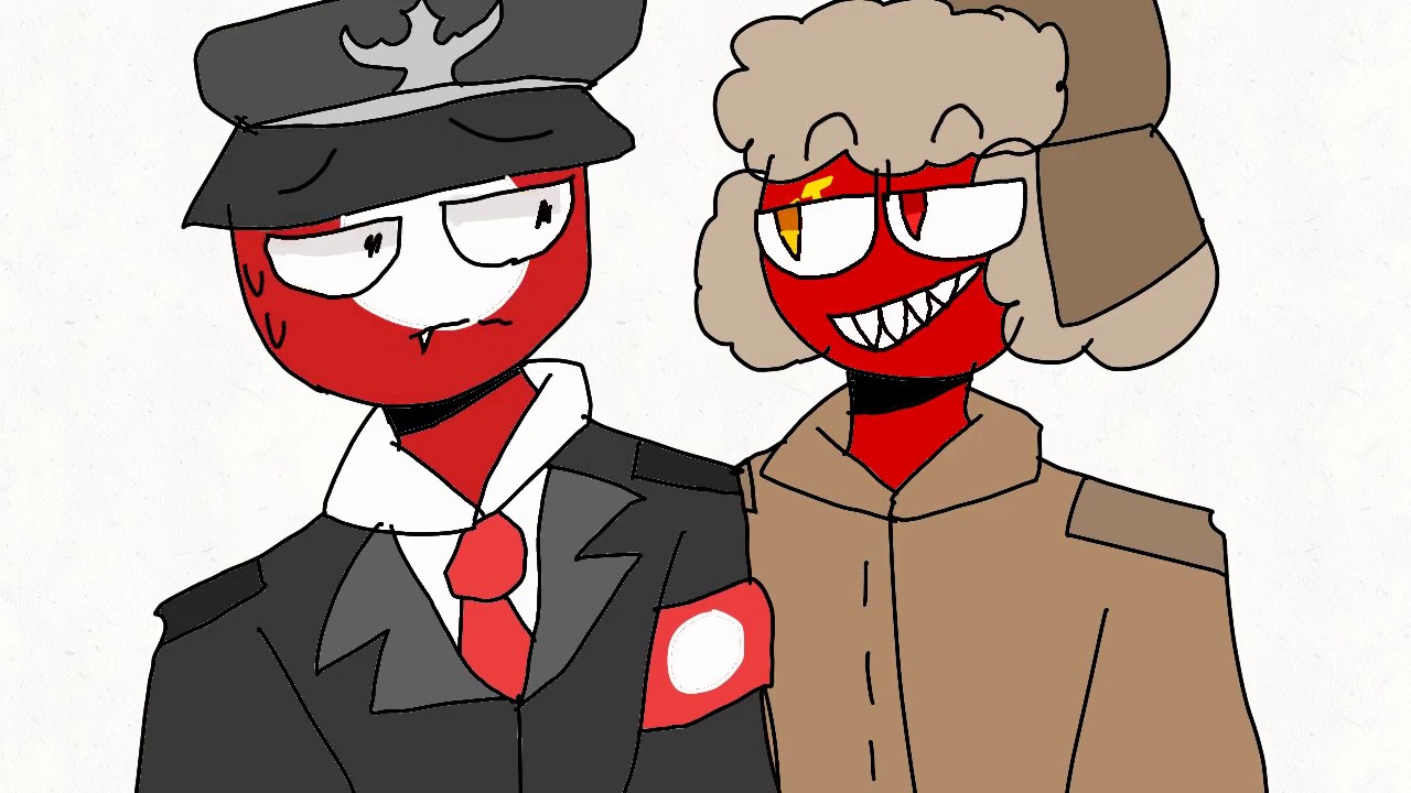Countryhumans USSR Third Reich