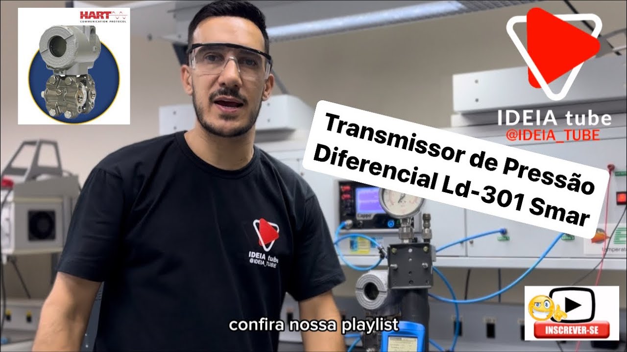 Instalação e Calibração Transmissor de Pressão Diferencial LD 301 Smar ...