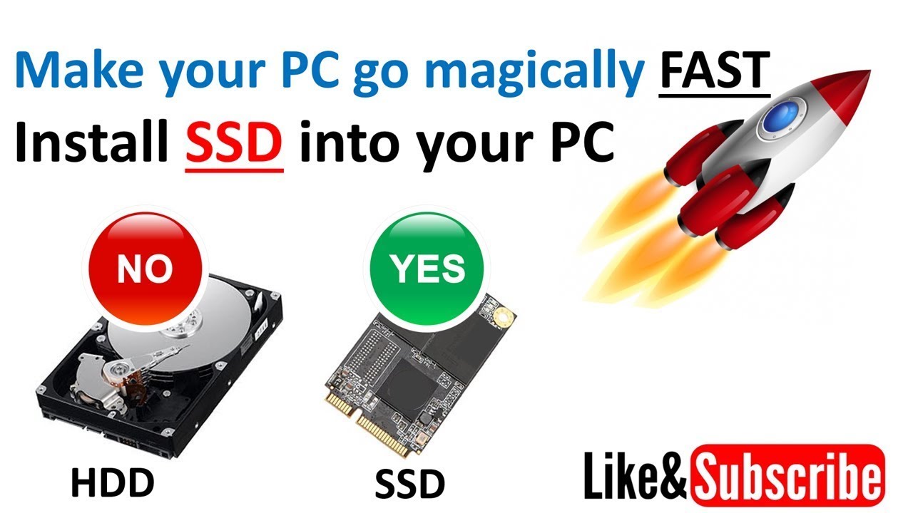 How to Install SSD_Make you Computer super Fast - YouTube