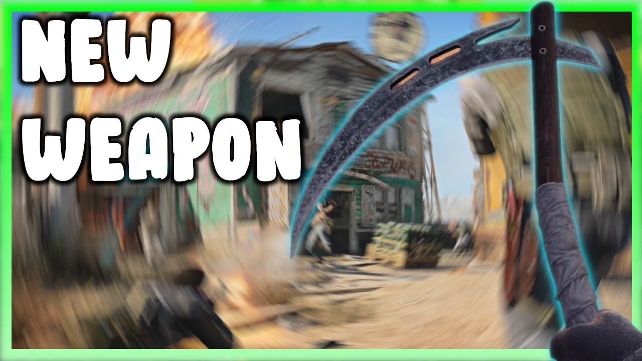 New Scythe Melee Weapon / COD COLD WAR / Easy unlock - YouTube