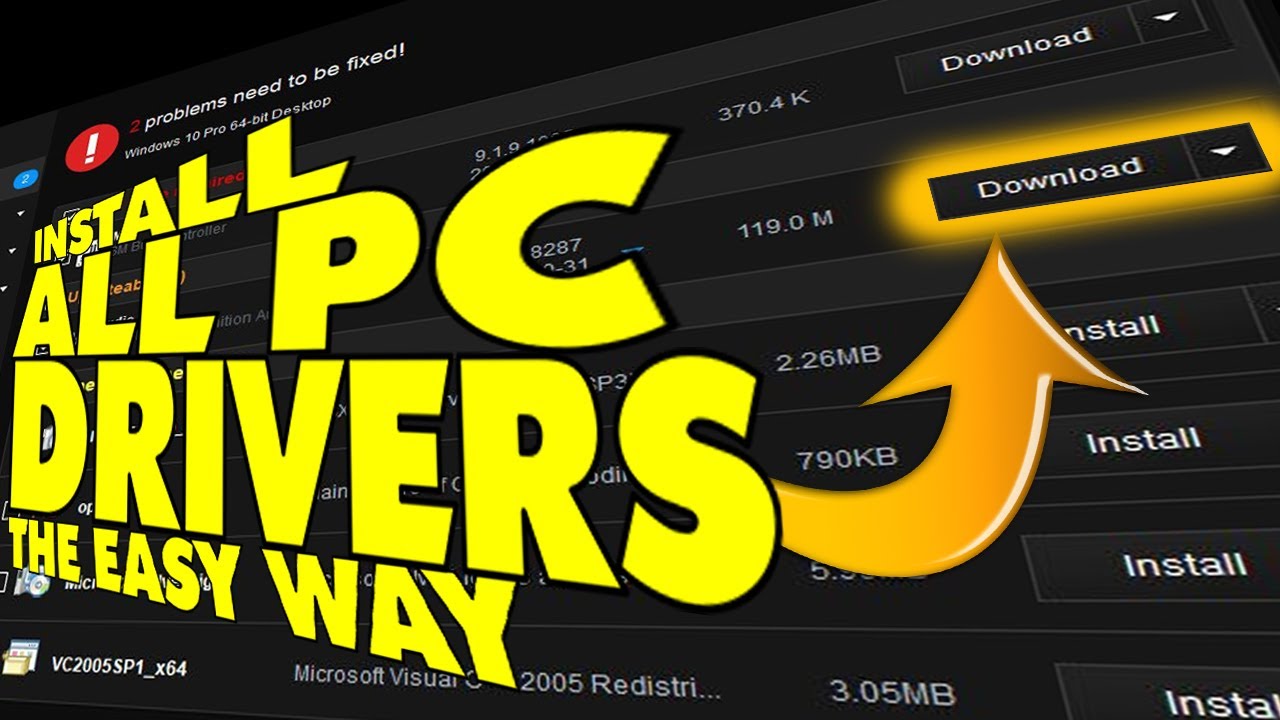 HOW to install ALL PC Drivers the EASY way !!! - YouTube