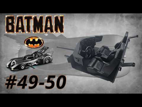 Building the Tim Burton Batman 1989 Batmobile DeAgostini Altaya - Issues 49-50