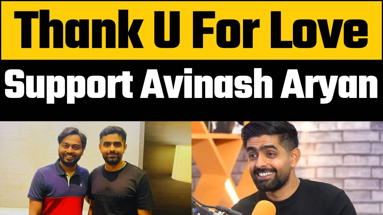 Thank You for the love and support ️ Babar Fans Pyar hai #babarazam ...