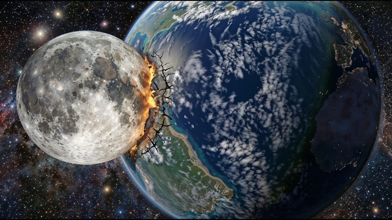What If the Moon Collided With Earth? | Universe Sandbox - YouTube