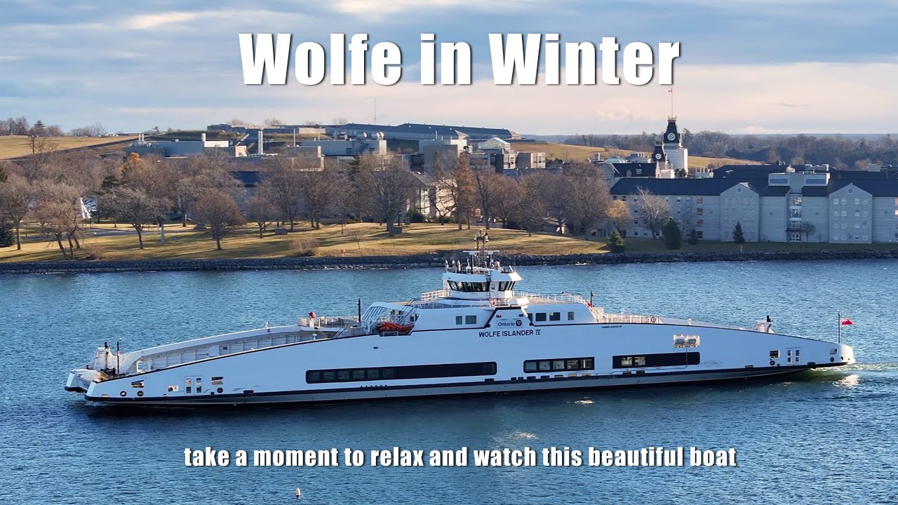 Wolfe in Winter - Enjoy a relaxing moment as the Wolfe Islander IV ...