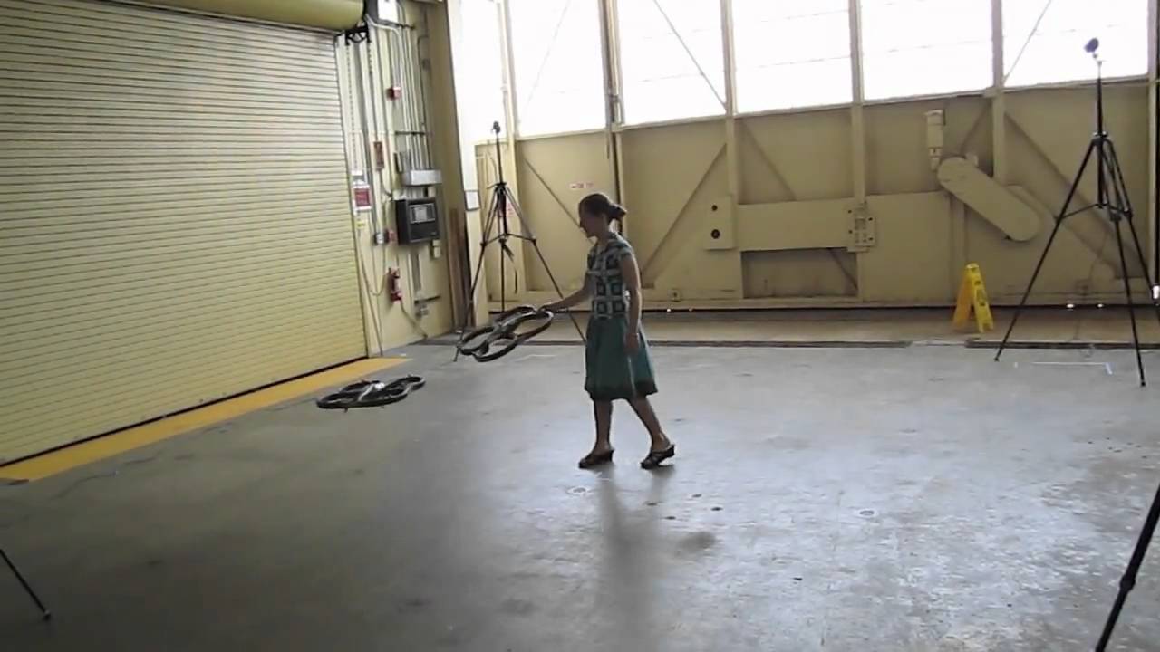 Autonomous Sense and Avoid with AR.Drone Quadcopter - YouTube