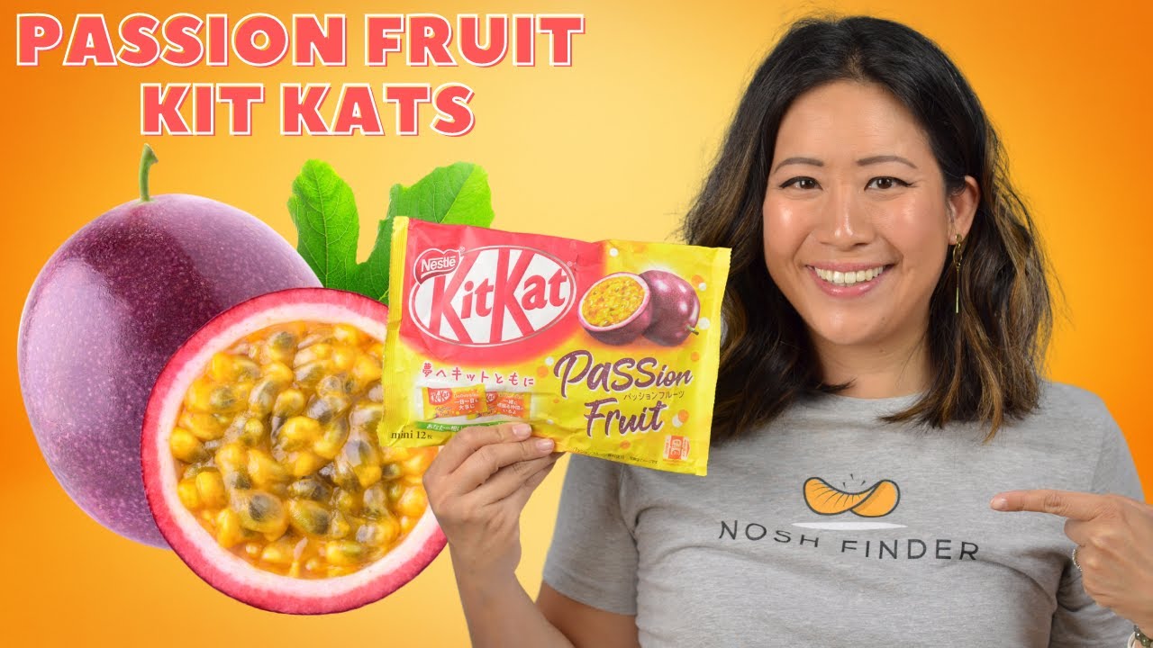 Passion Fruit Flavor Kit Kat SNACK Review from Japan - YouTube