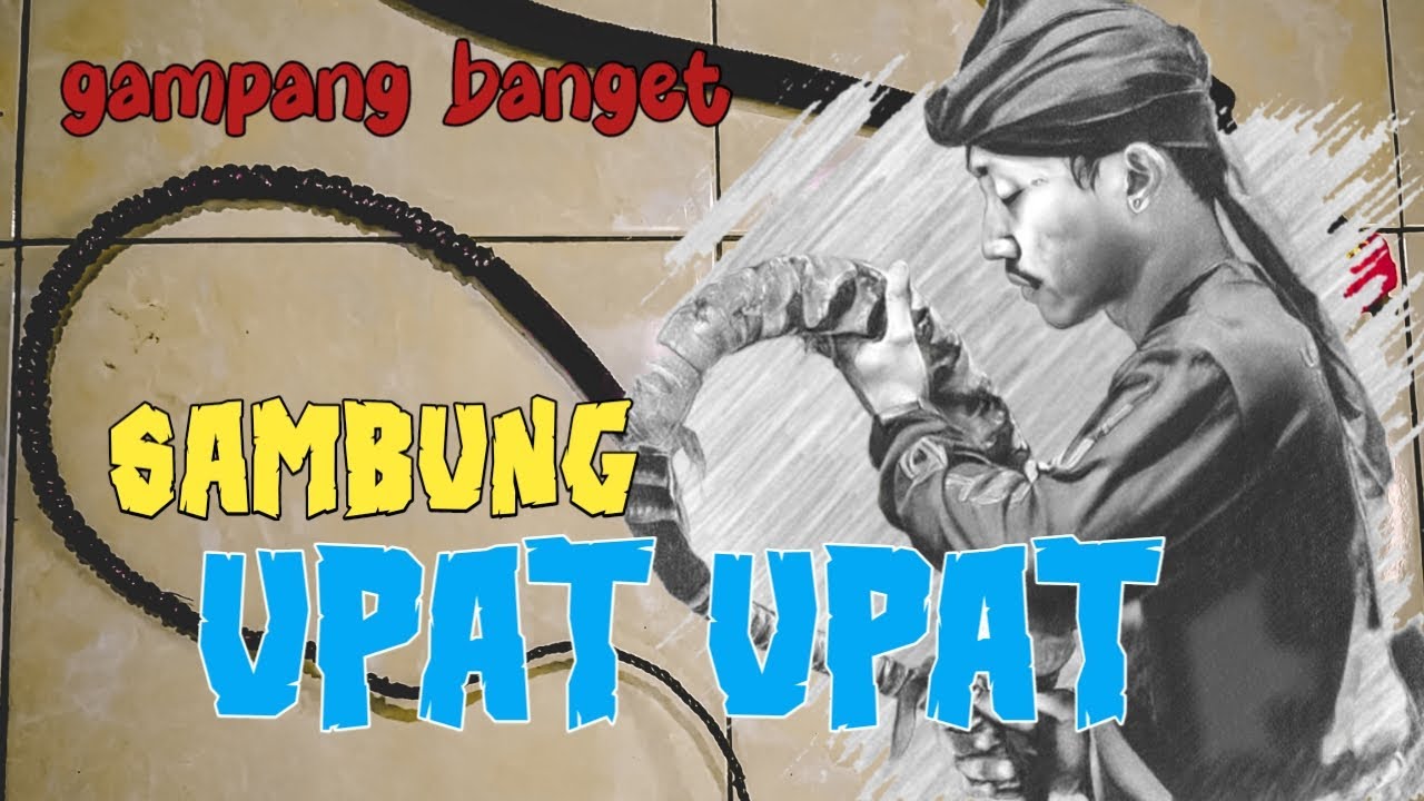 Bikin UPAT UPAT pecut BOPO JARANAN/ PECUT/ BOPO JARANAN/ TUTORIAL - YouTube