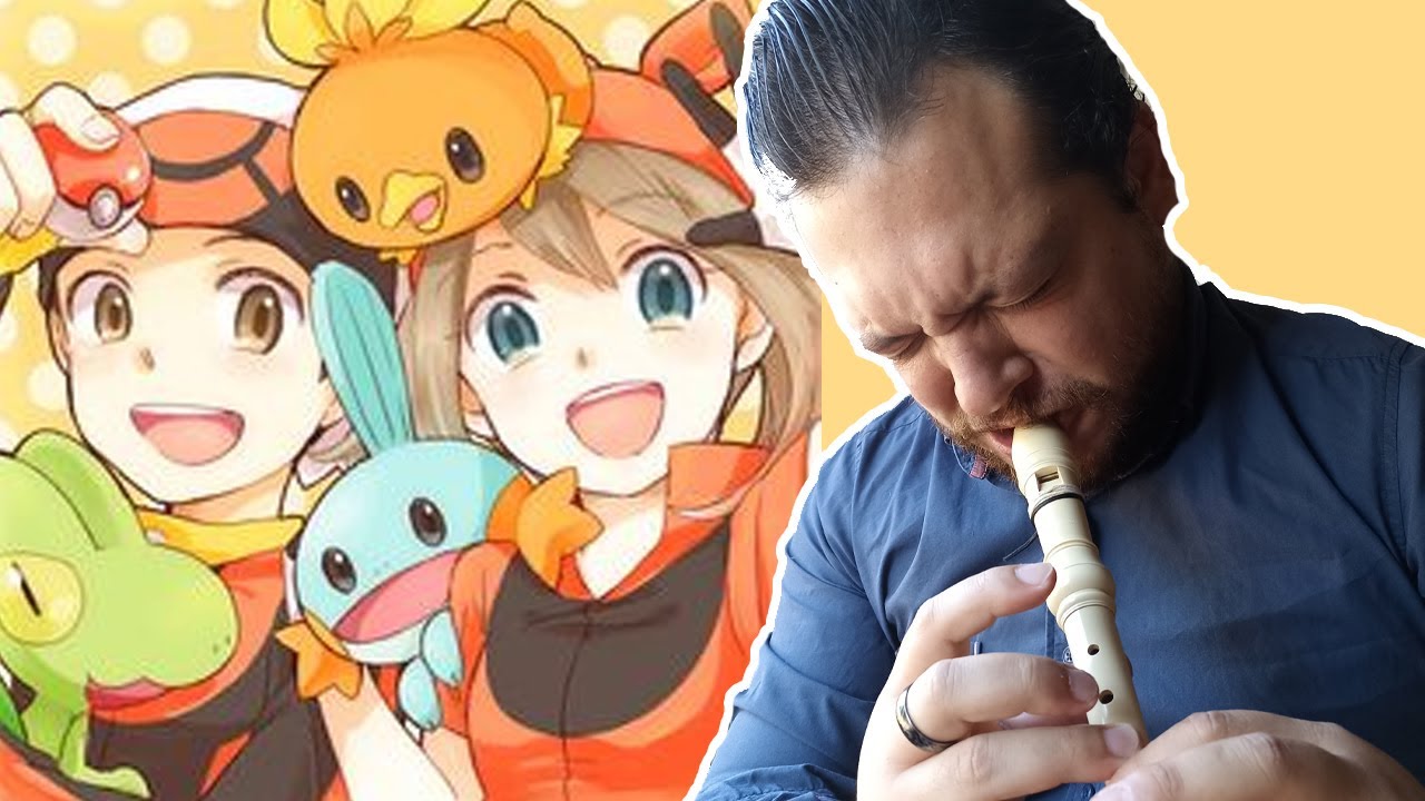 Cómo tocar la canción "VILLA RAIZ" de POKEMON ESMERALDA en flauta dulce ...