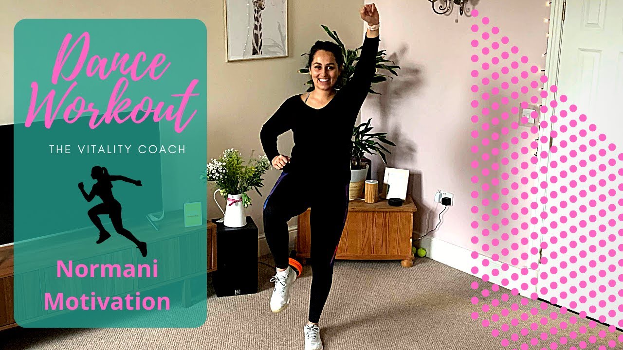 Beginner Dance Aerobics I Motivation - (moderate intensity) - YouTube