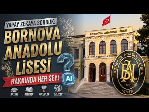 Yapay Zekaya Sorduk: Bornova Anadolu Lisesi Hakkında Her Şey