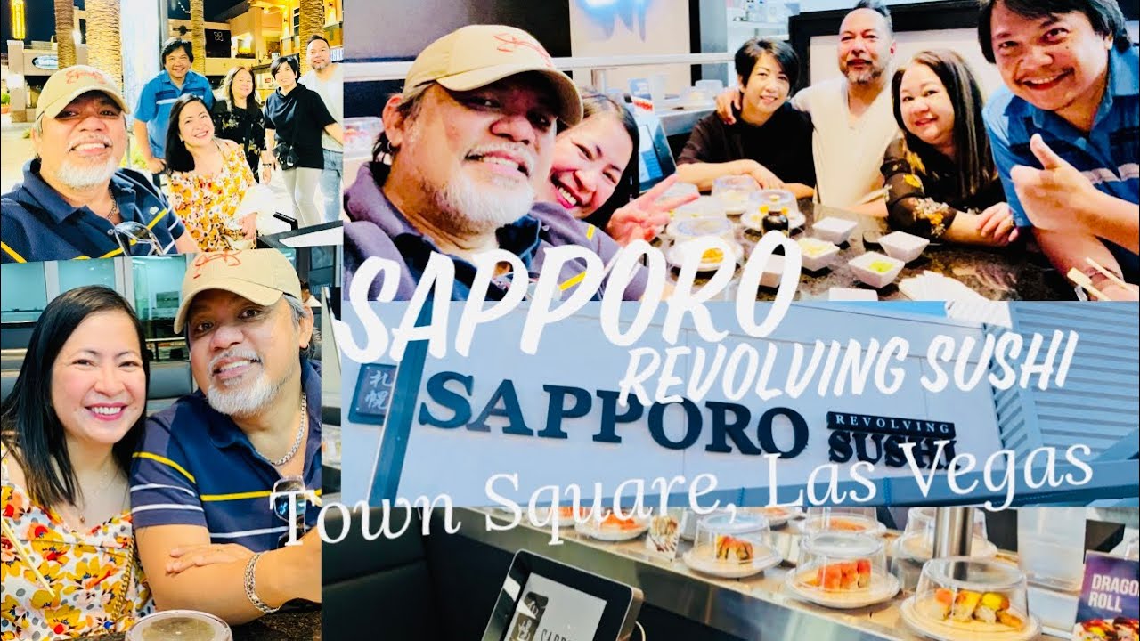 Sapporo Revolving Sushi Town Square, Las Vegas - YouTube