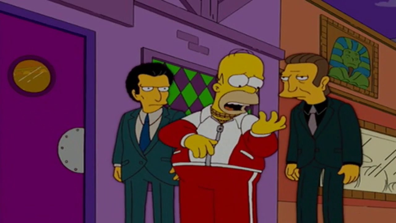 THE SIMPSONS-Mafia welcomes Bart and Homer ep3 - YouTube