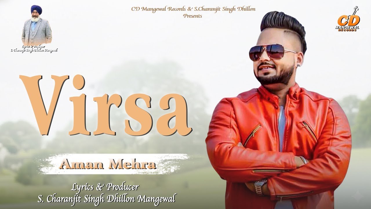 Virsa | Aman Mehra ( Full Song ) Latest Punjabi Song 2025 | S.Charanjit ...