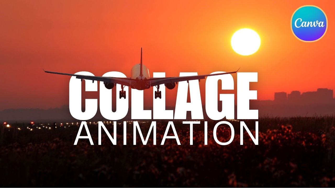 How to Create Collage Animation in Canva | Step-by-Step Motion Graphics ...