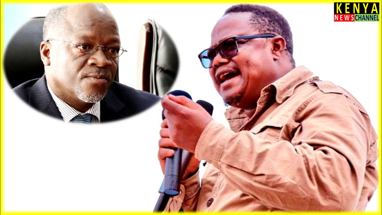 Tundu Lissu talks about Magufuli - Tanzania elections campaigns - YouTube