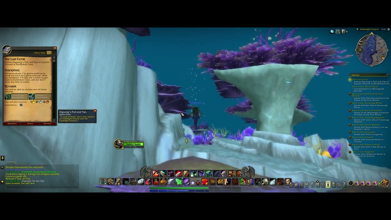 World of Warcraft: One Last Favor - Quest ID 26080 (Gameplay ...