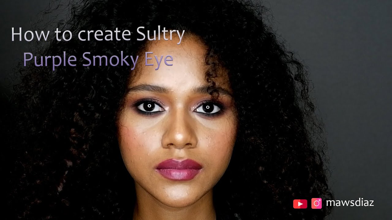 Sultry Purple Eye Makeup Tutorial Youtube