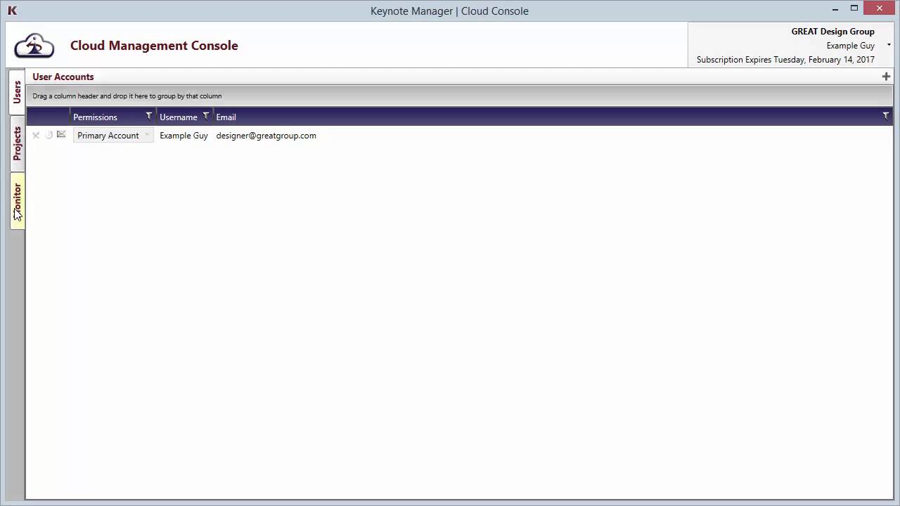 Keynote Manager - Cloud Setup - YouTube