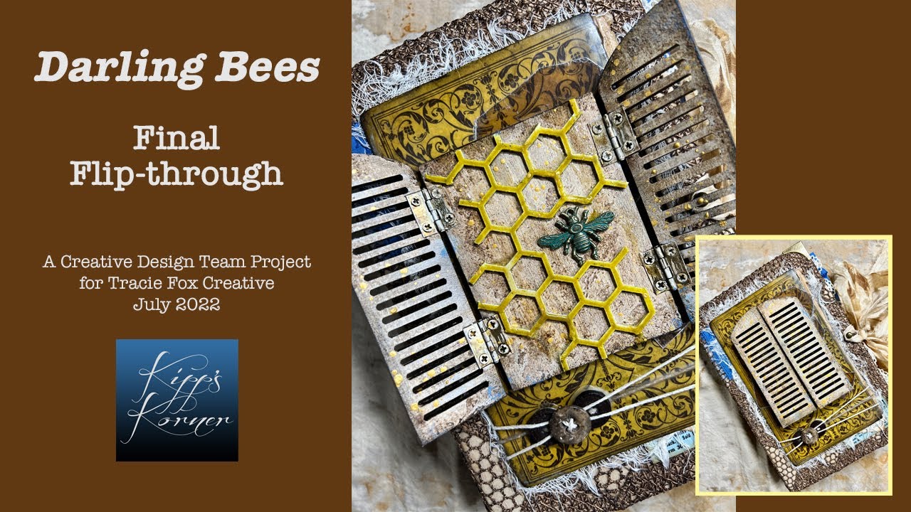Darling Bees Journal Flip-through | Design Team Project for Tracie Fox ...