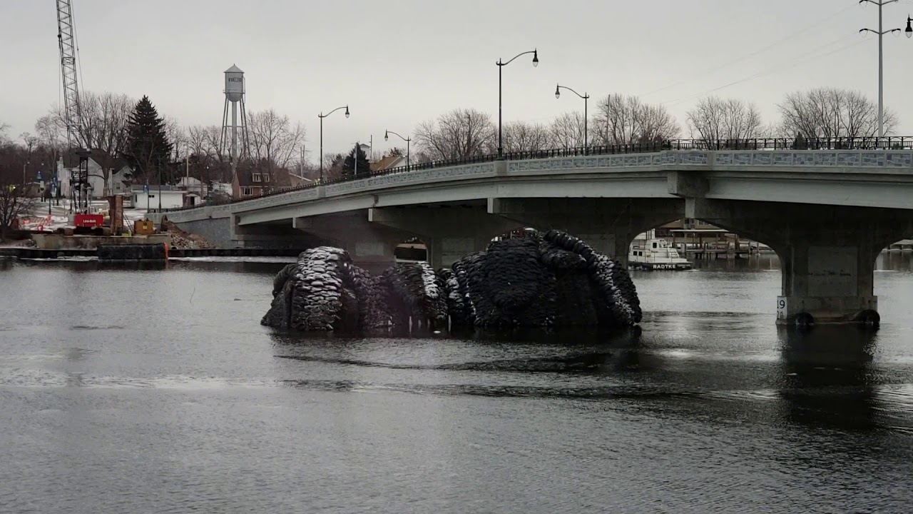 Winneconne bridge (last explosion) - YouTube