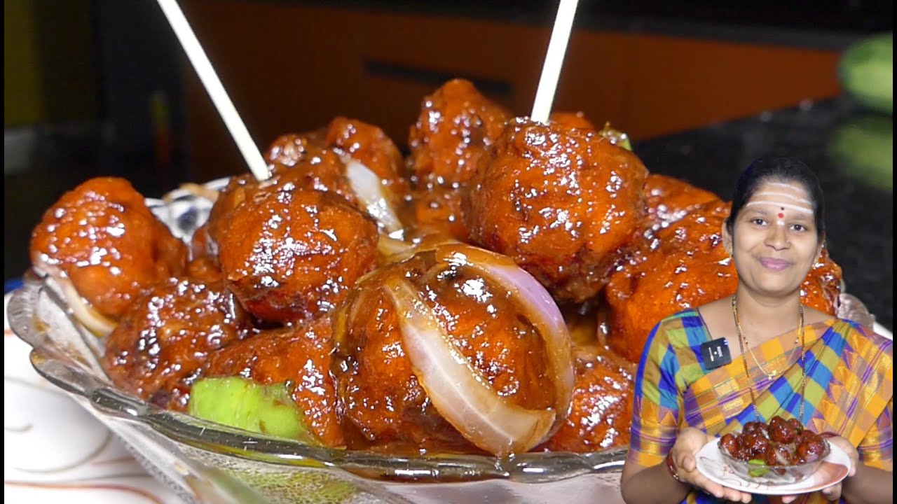 ಆಚೆ ಹೋಗಿ ತಿನ್ನೋ ಬದಲು ಸುಲಭವಾಗಿ ಮನೆಯಲ್ಲೇ ಮಂಚೂರಿ ಮಾಡೋ ವಿಧಾನ|onion manchurian| Uttara Karnataka ...