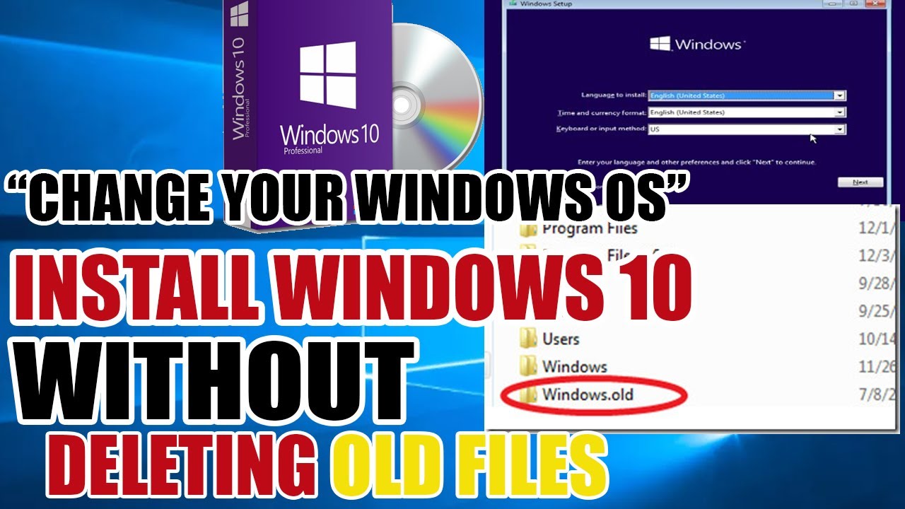 INSTALLING WINDOWS 10 WITHOUT DELETING OLD FILES TAGALOG VERSION INSTALLING WINDOWS 10 WITHOUT DELETING OLD FILES TAGALOG VERSION