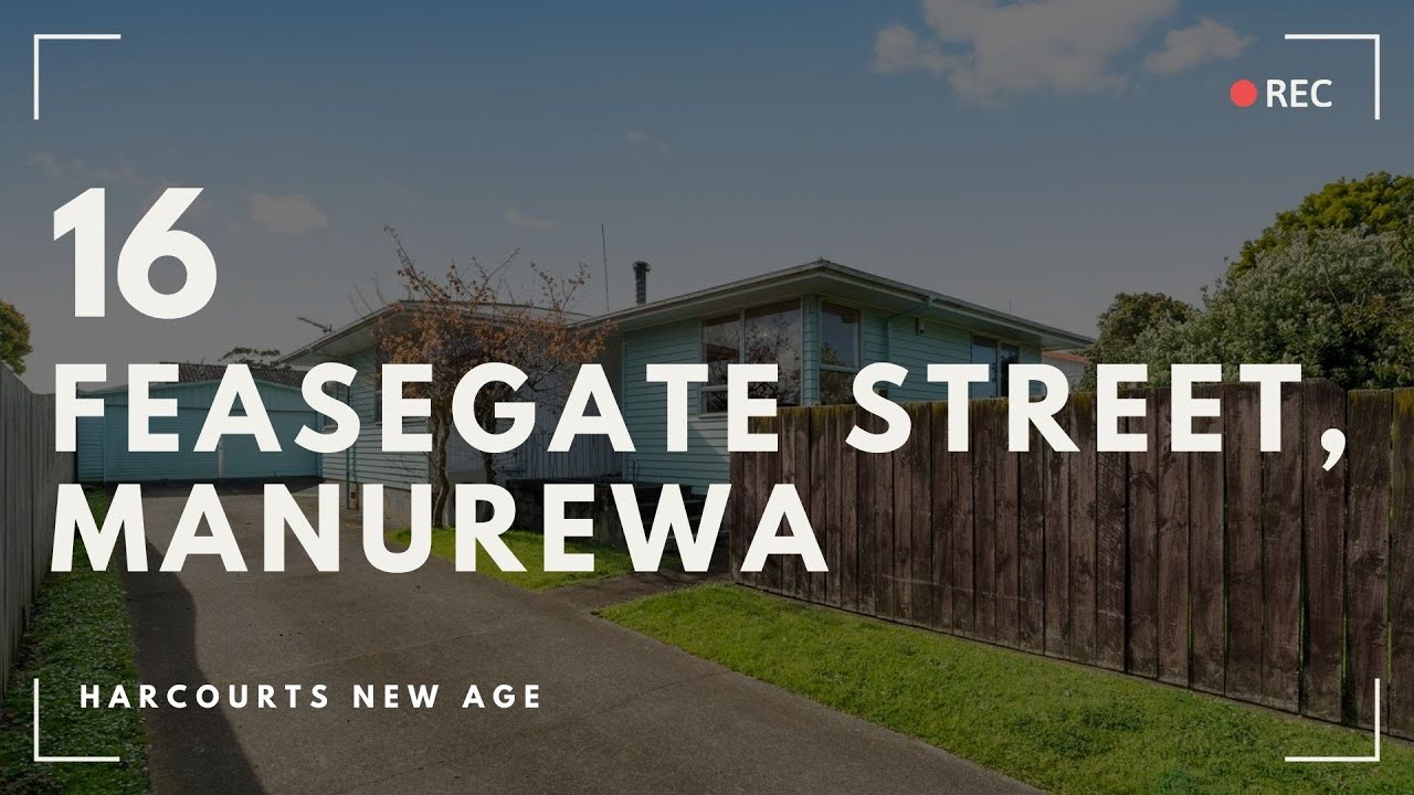 16 Feasegate Street, Manurewa | Harcourts New Age - YouTube