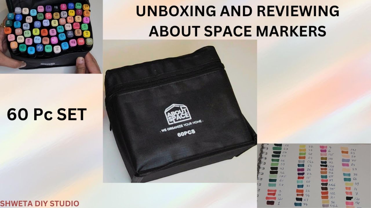 Unboxing & Reviewing the Perfect Acrylic Markers: Dual-Tip Magic from ...