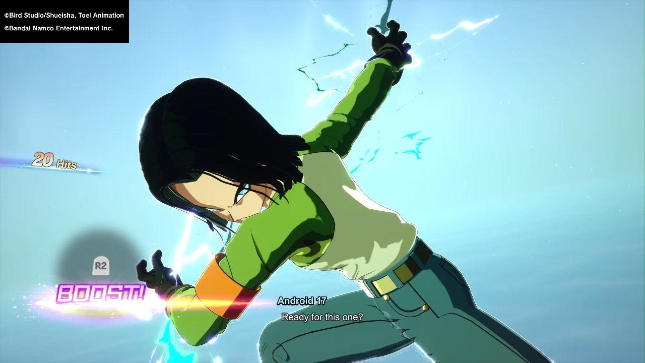 Sparking Zero Android 17 (Super) Combo - YouTube