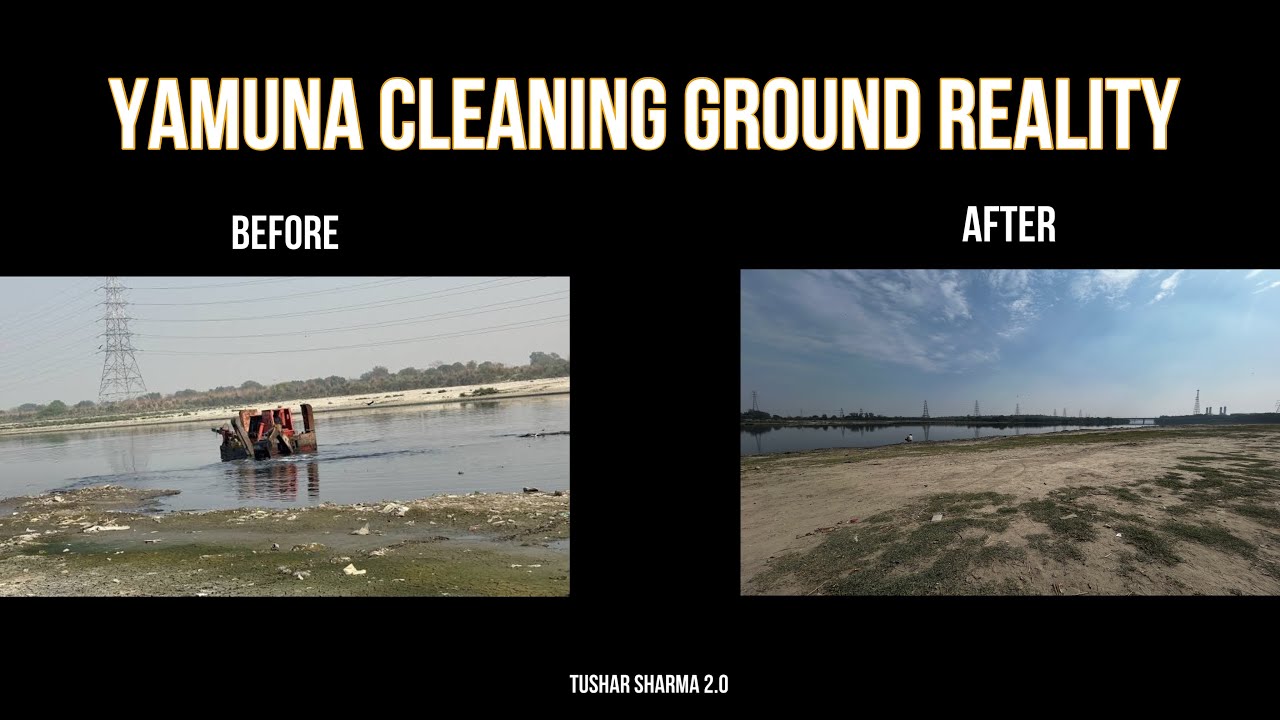 Safai Abhiyan Ki Sachaai | Delhi Yamuna Cleaning Project | Ground ...
