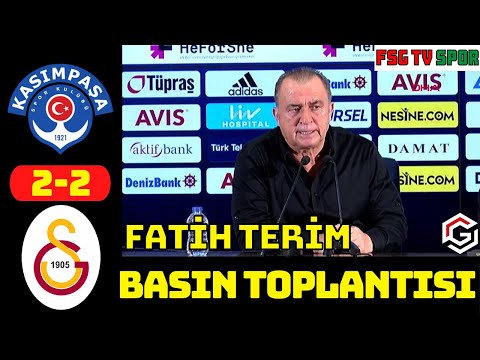 Fatih Terim Maç Sonu Basın Toplantısı | Kasımpaşa 2 - 2 Galatasaray |