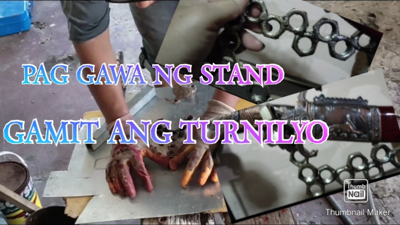 MGA KINALAWANG NA TURNILYO MAY PAKINABANG PA.//PAG GAWA NG STAND - YouTube