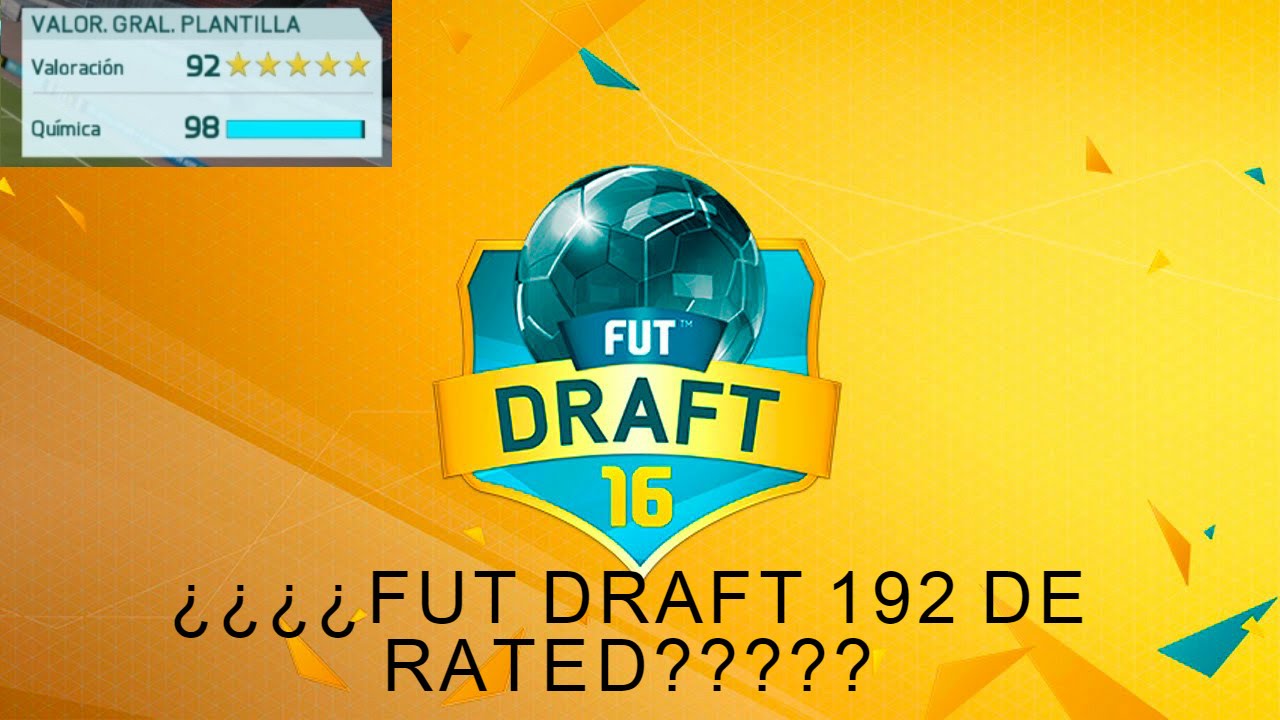 FUT DRAFT 192 RATED??? - YouTube