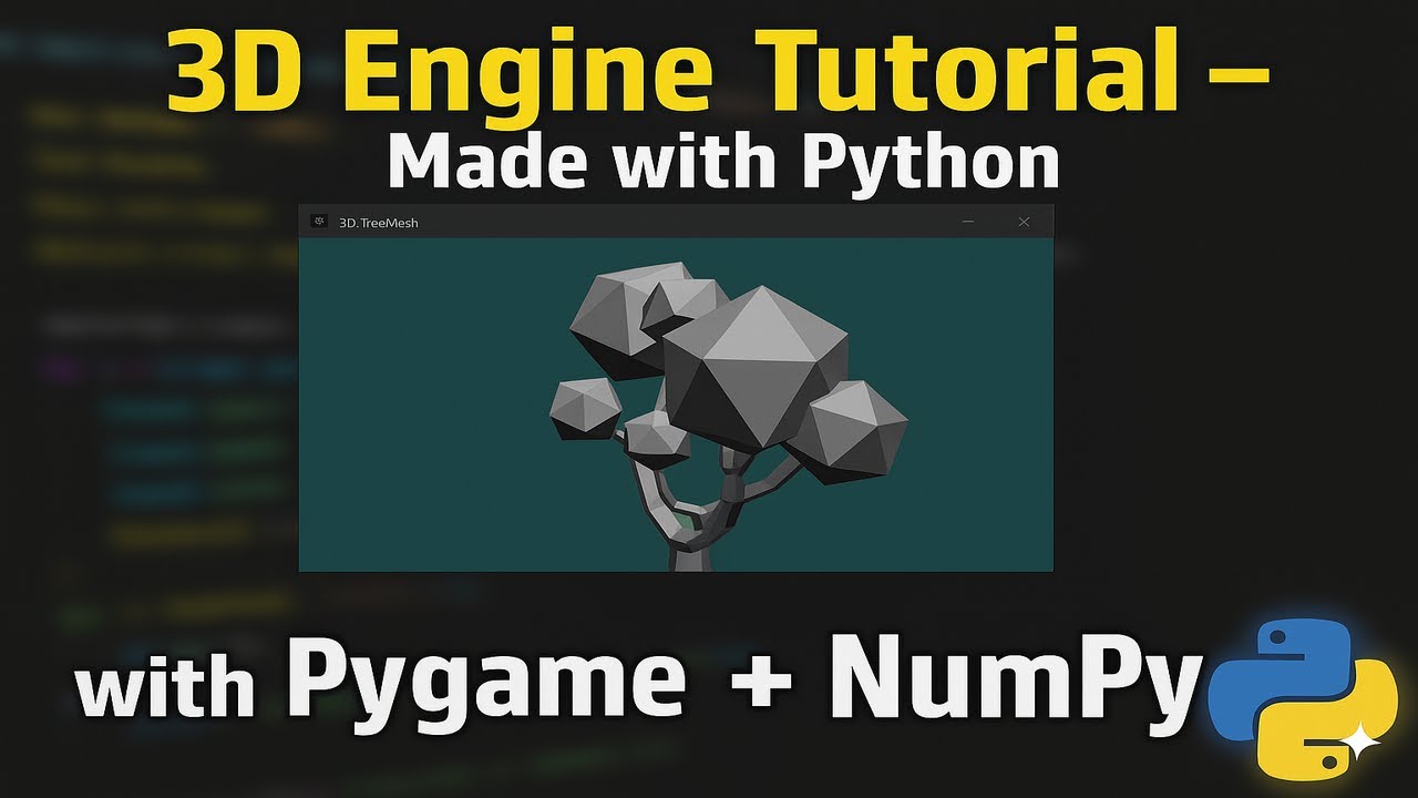 3D Engine in Python? Here's How - YouTube